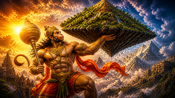 Why negative energy is linked with fear of Hanuman