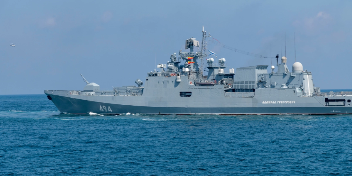 Russian warship blasts warning shots at British yacht in English Channel
