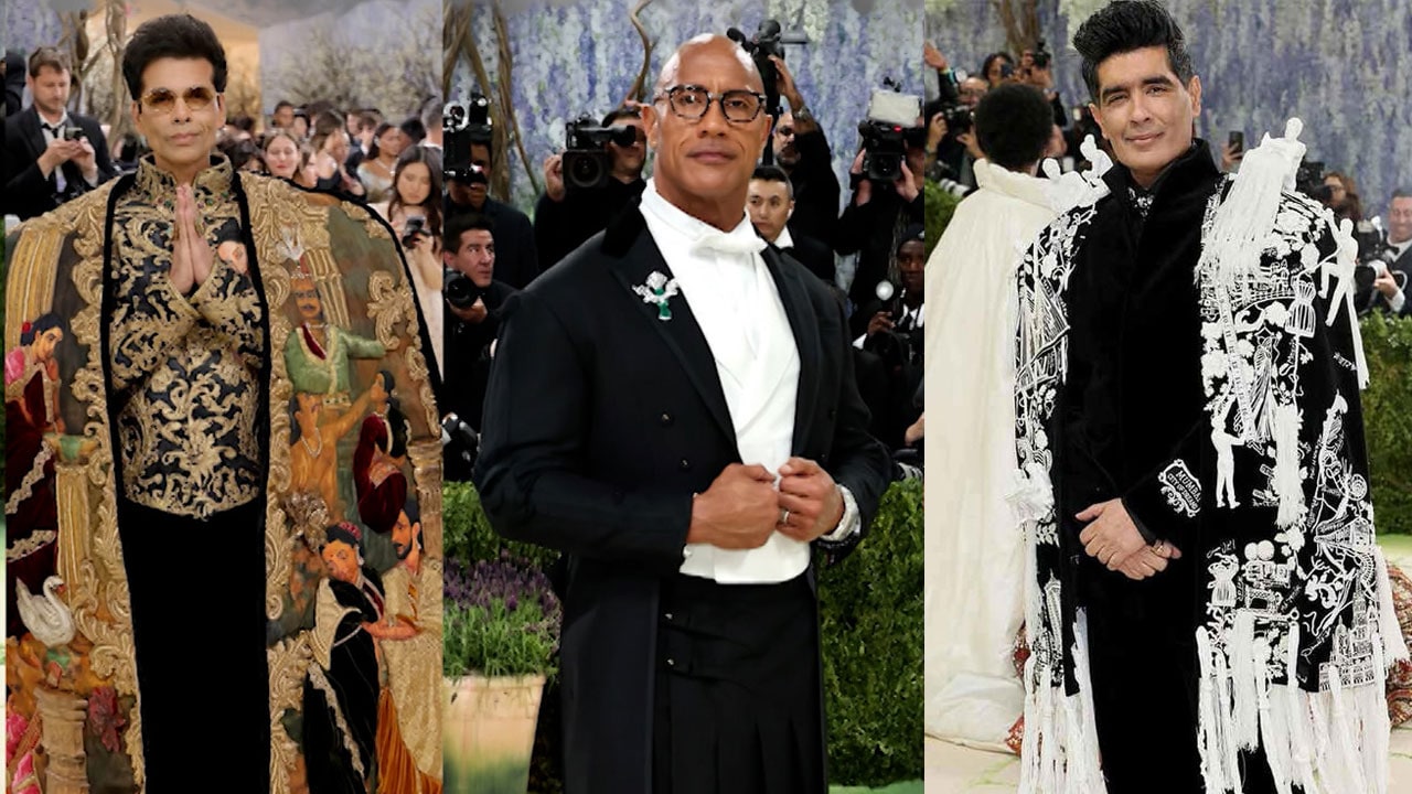 From KJo to The Rock: Manish Malhotra on owning the Met Gala