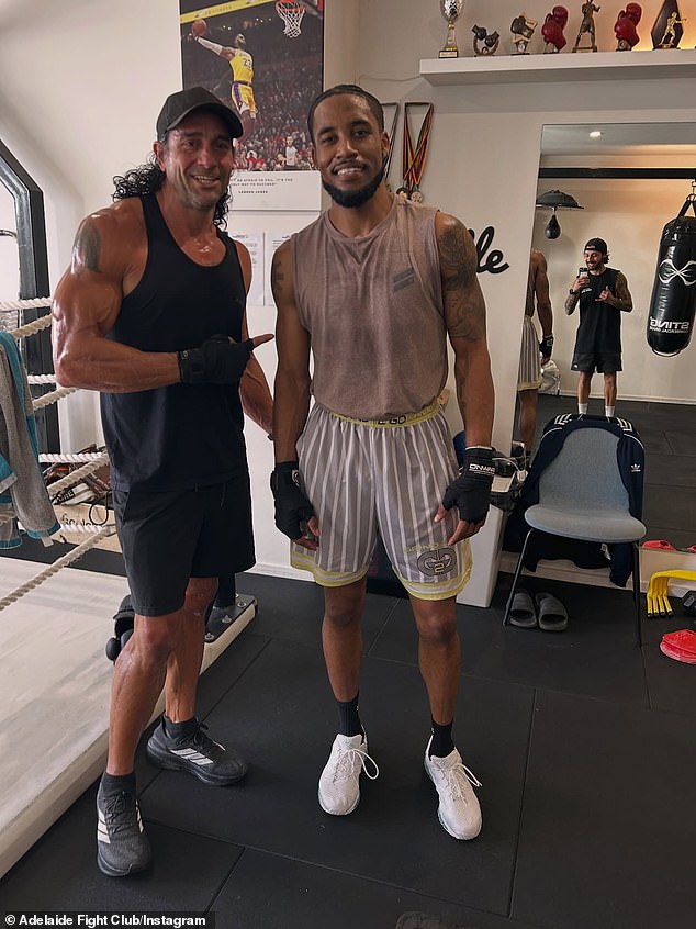 Former footy star reveals his new jacked physique that has fans ...