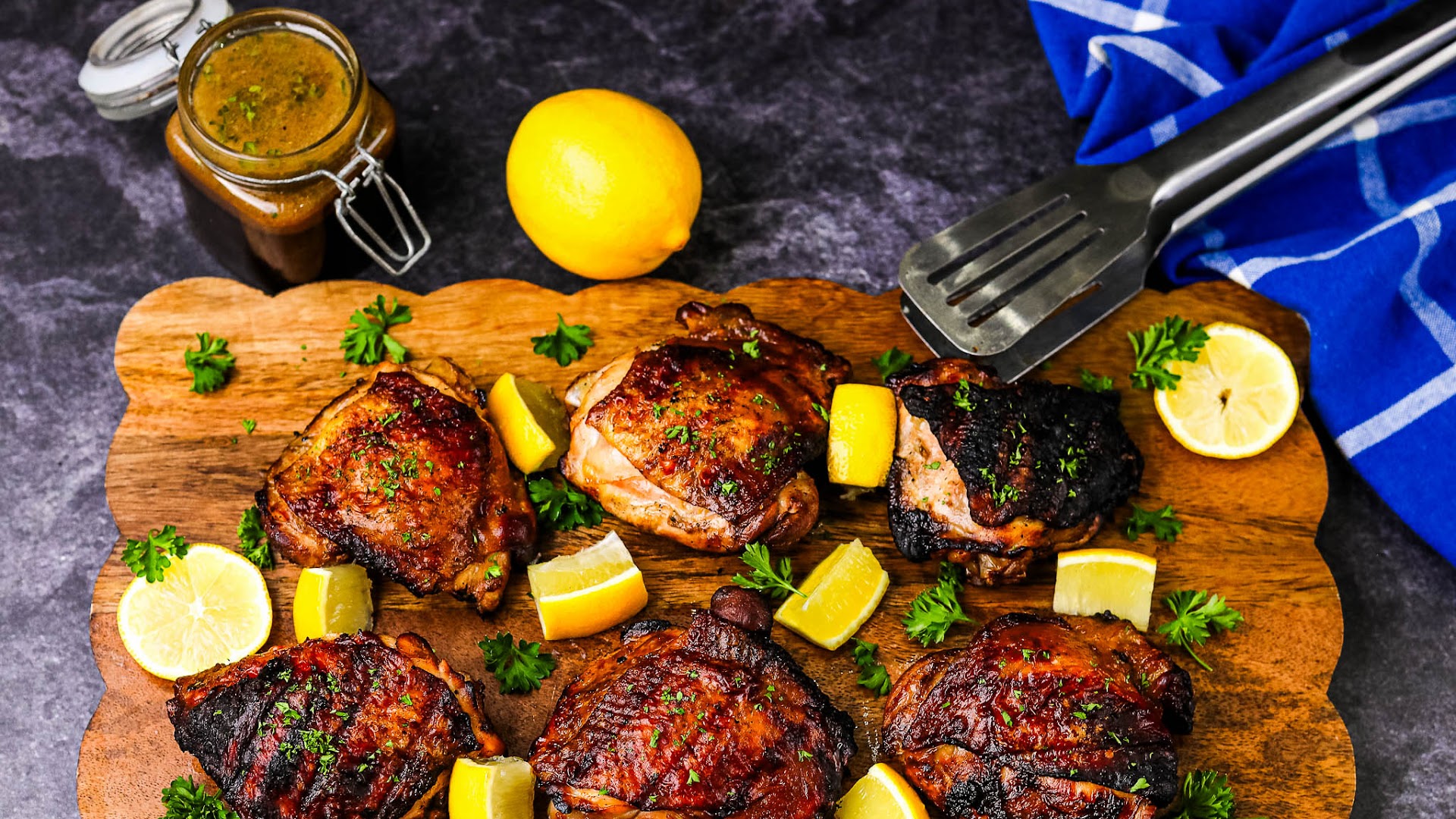 This chicken marinade is an easy way to infuse flavor into grilled ...