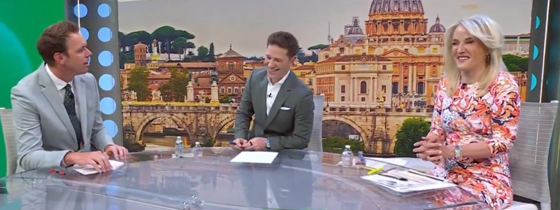 Watch: Sam Querrey awkwardly tips Marta Kostyuk as Rome favorite after ...