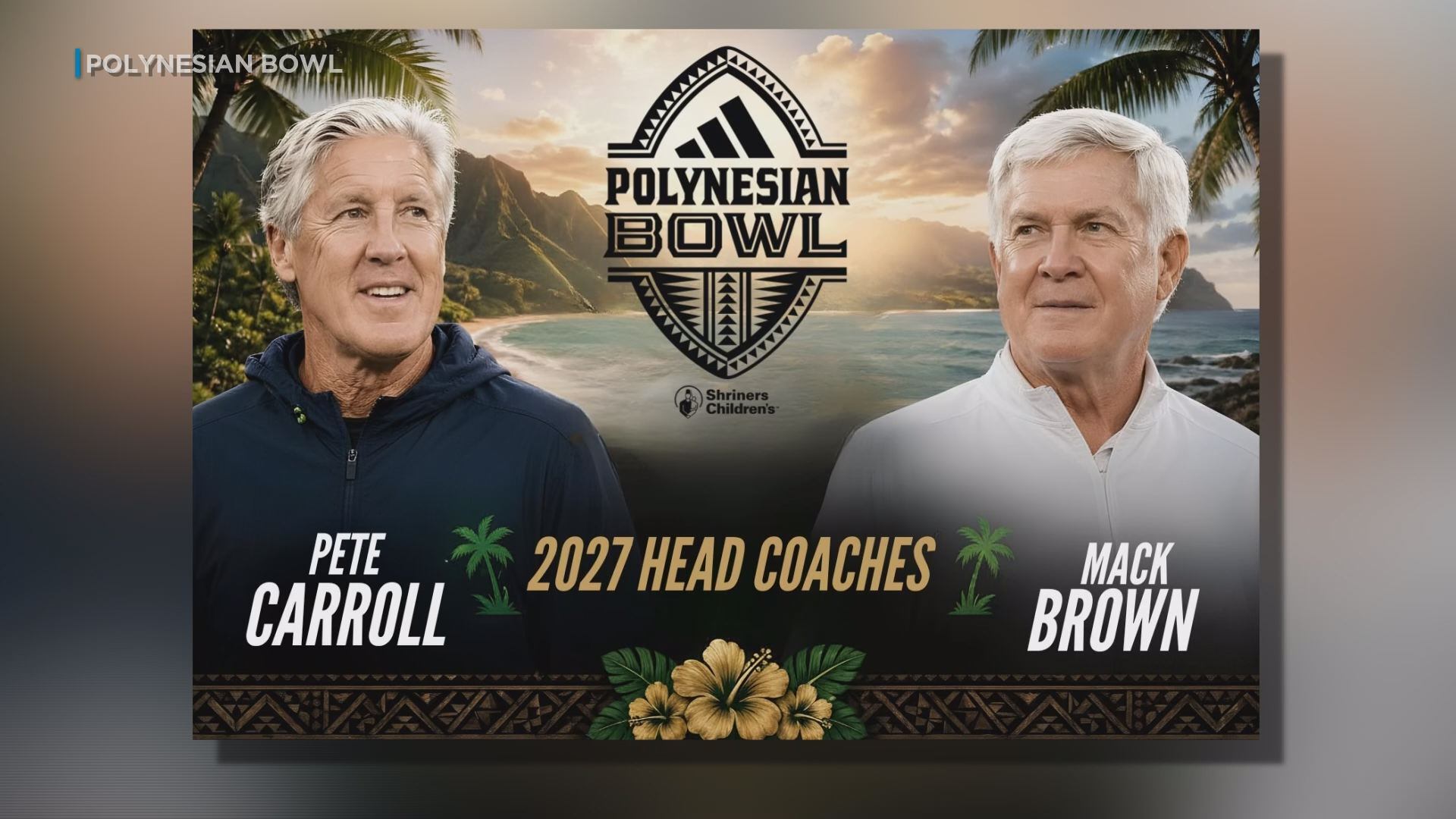 Polynesian Bowl announces 2027 head coaches