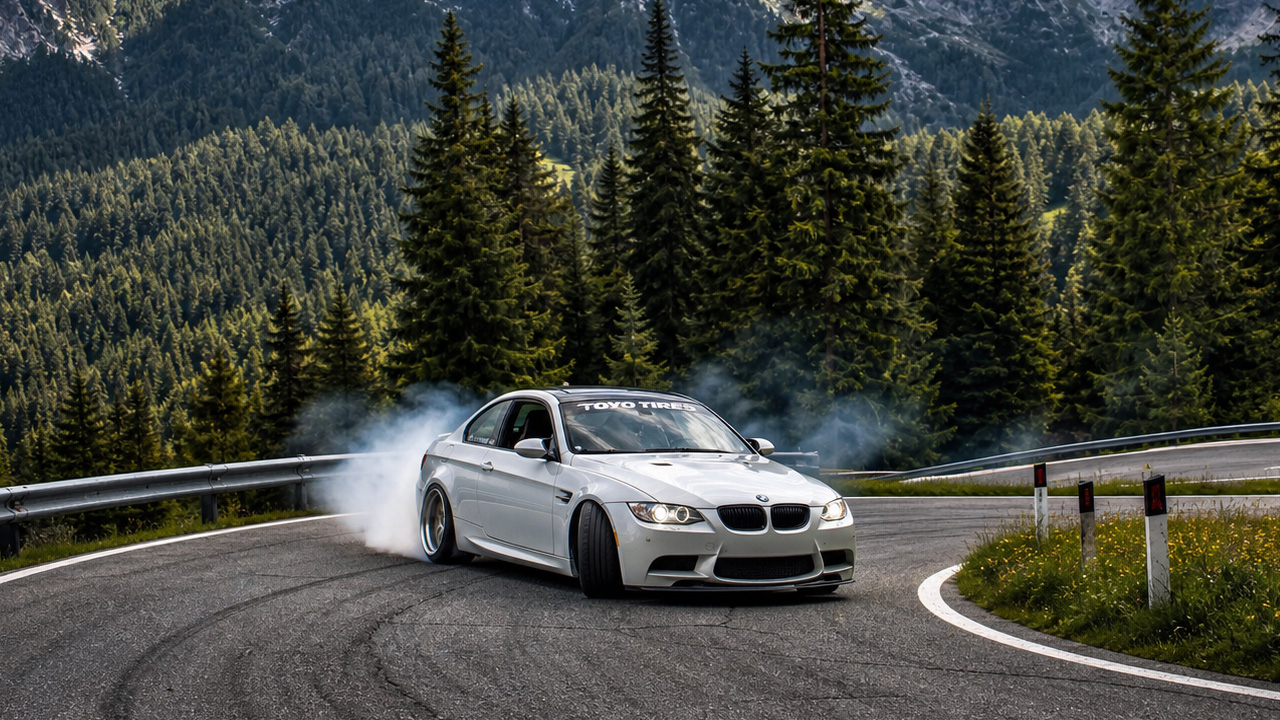 Did a 700HP M3 drift session end with a breakdown?