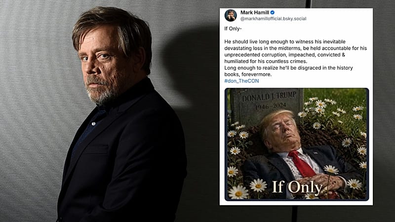 White House lashes out at 'sick' Star Wars actor Mark Hamill for AI ...