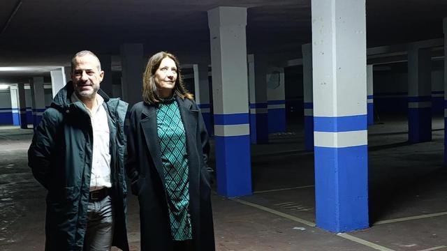 El aparcamiento público subterráneo de Lugones, con un centenar de ...