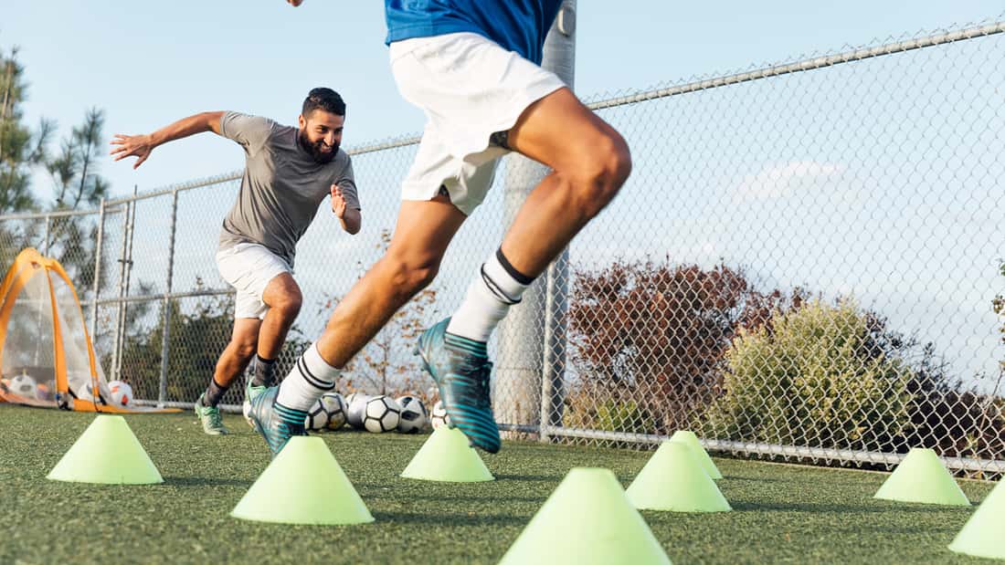 Beintraining: So trainierst du deine Beine wie ein Fußballprofi