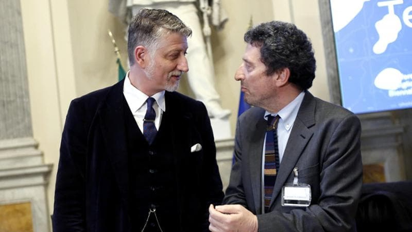 Biennale, la visita di Giuli a Venezia e la pace fatta con Buttafuoco ...