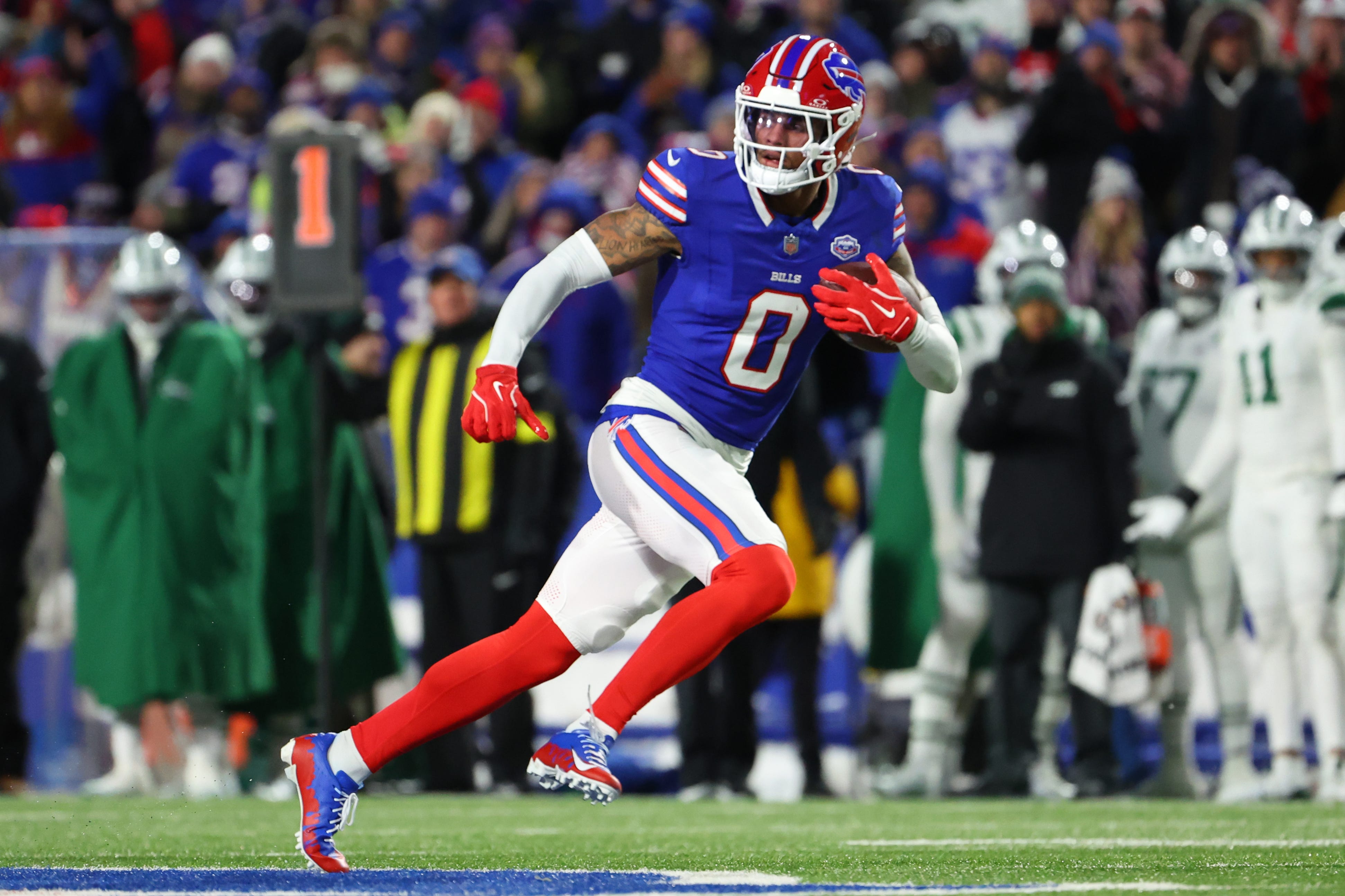 Bills suddenly have 13 wide receivers, and tough decisions ahead