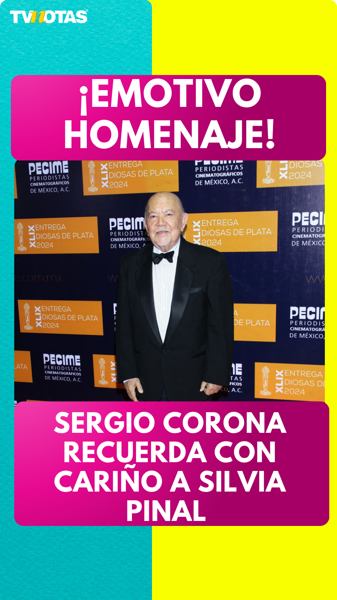 Sergio Corona recuerda a Silvia Pinal y habla de su vida a los 98 años