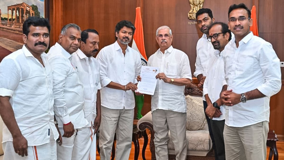 Tamil Nadu live updates | TVK chief Vijay meets governor, stakes claim ...