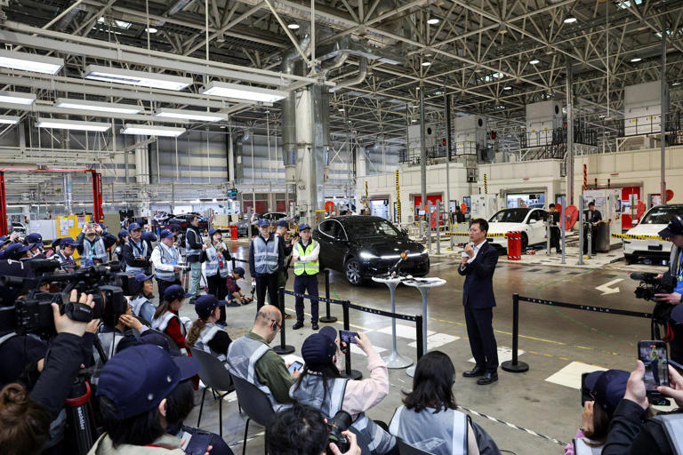 Tesla China posts 36% sales rise, as local rivals’ new models nip at heels