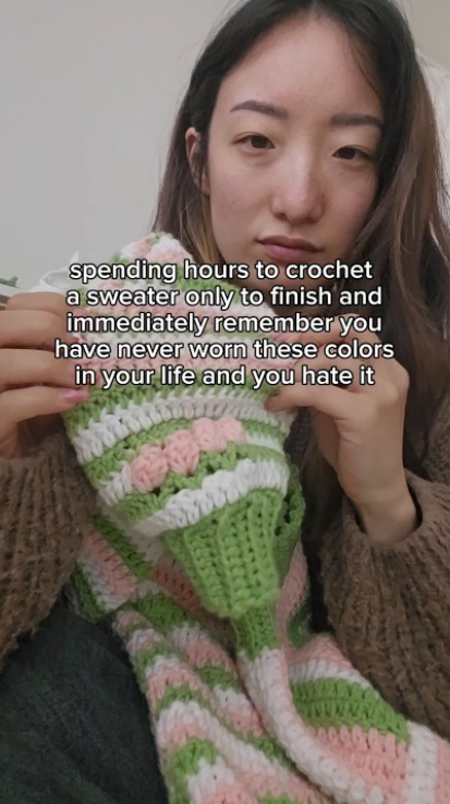 Im So Tired Crochet And Knitting Vibes