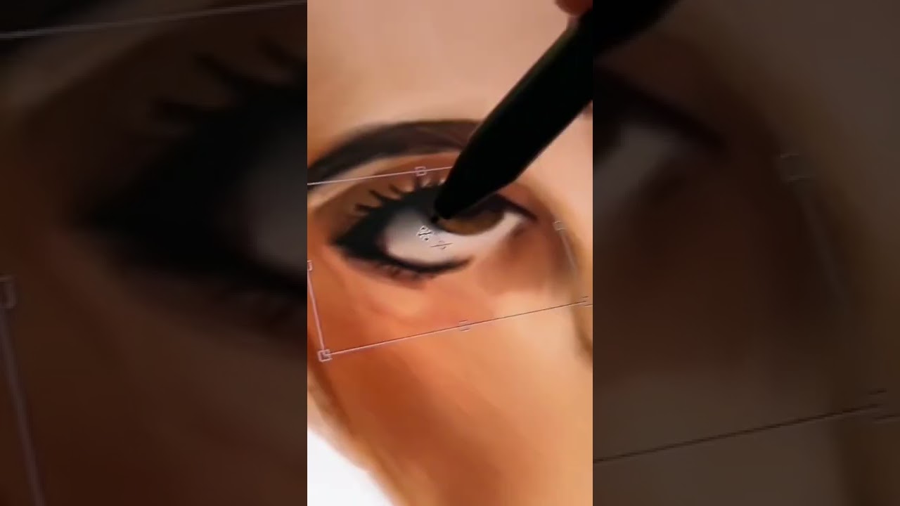 Tutorial de dibujo con la #artist122gen #xppen #ojo #art #digital