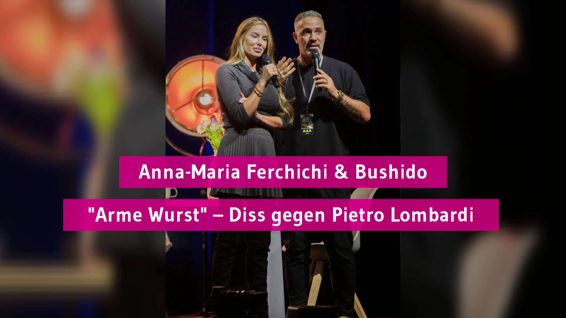 Anna-Maria Ferchichi & Bushido: "Arme Wurst" – Diss gegen Pietro Lombardi