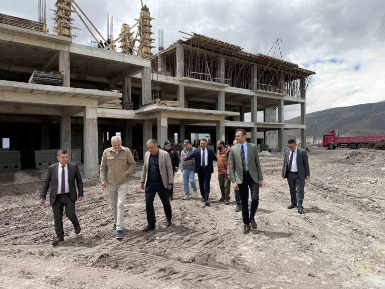 Çamardı Devlet Hastanesi inşaatında sona doğru