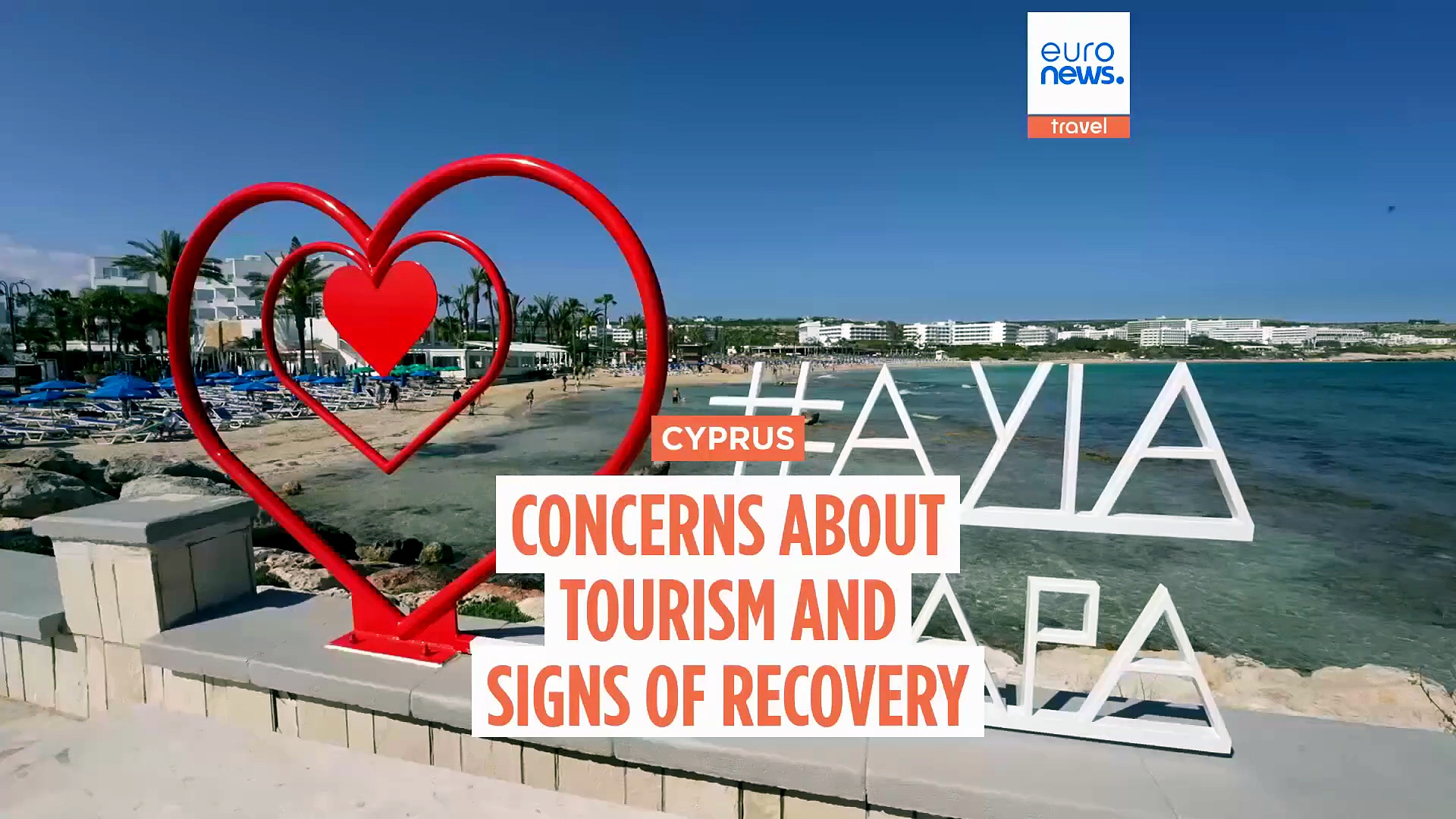 Εuronews report in Ayia Napa: Tourist traffic in Cyprus down 30-40% but ...