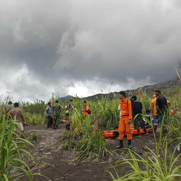 Volcano erupts in Indonesia, killing at least 3 hikers, police say