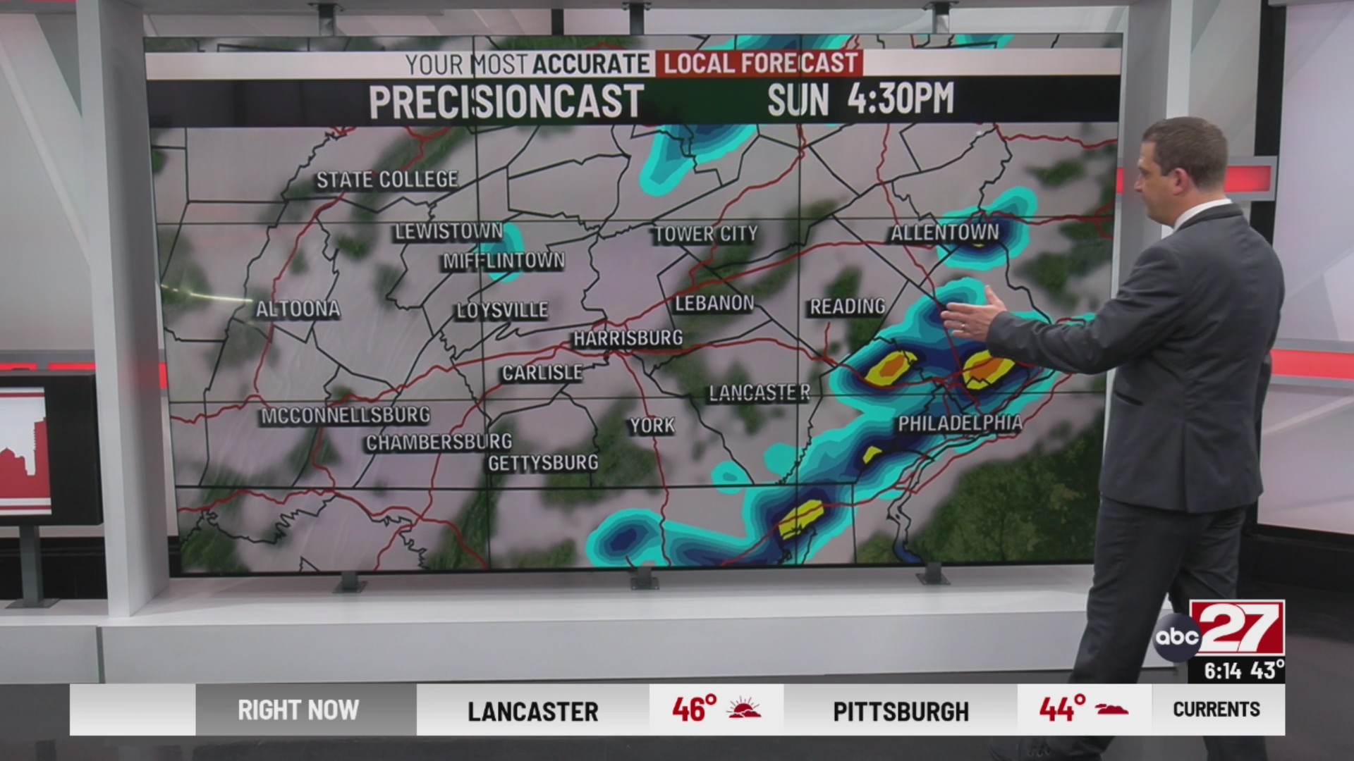 Brett's Friday morning daybreak forecast