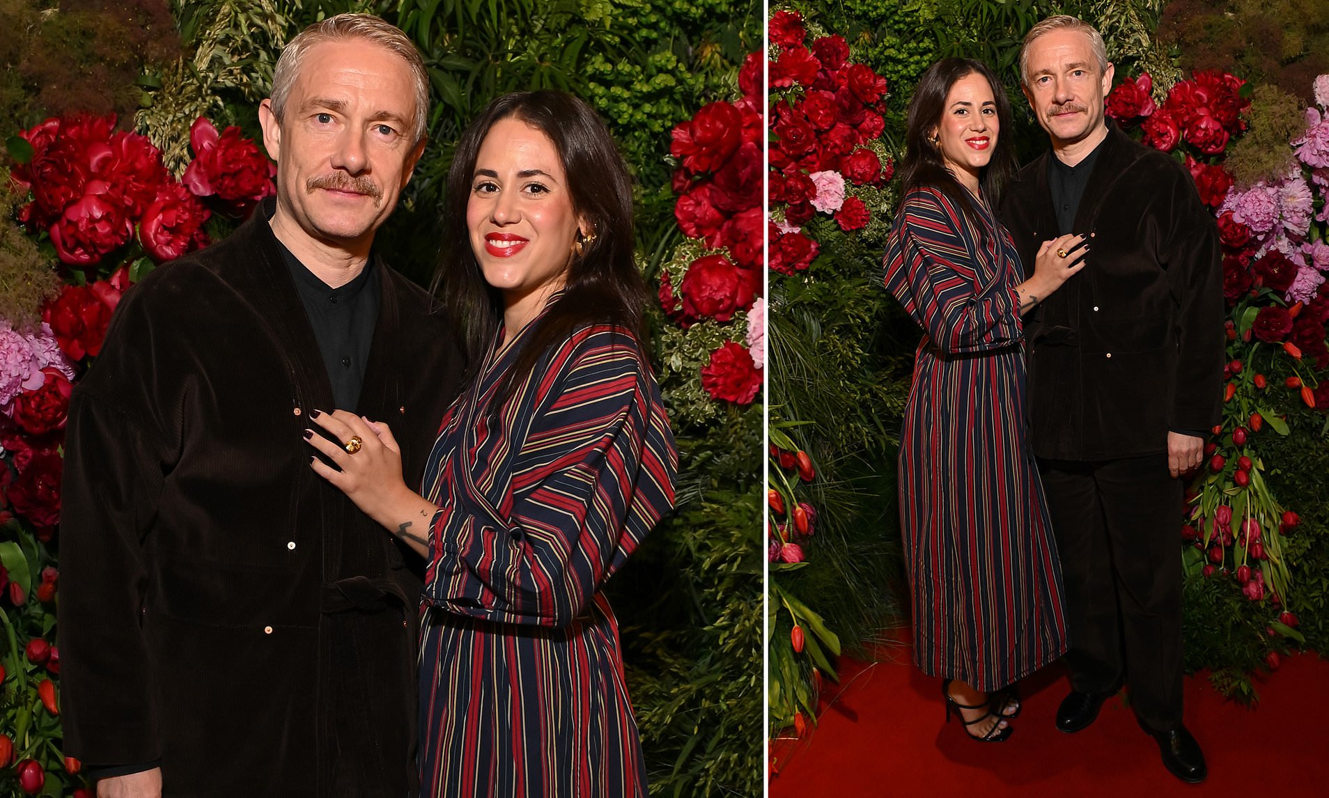 Martin Freeman, 54, enjoys rare outing with girlfriend Rachel Mariam ...
