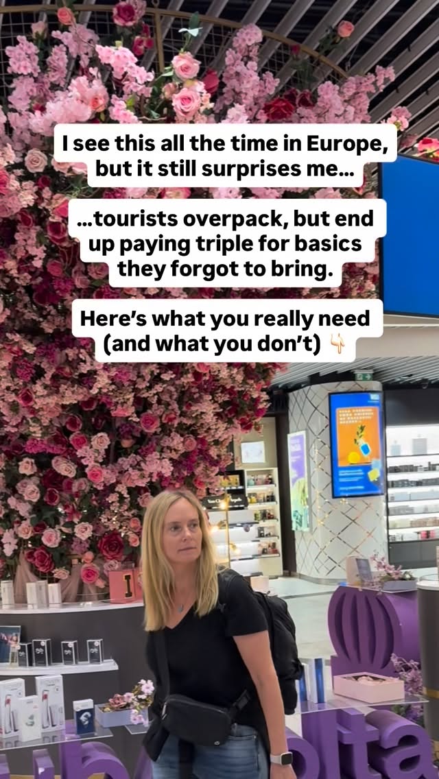 7 things to pack and 3 to skip for Europe travel tips from a pro