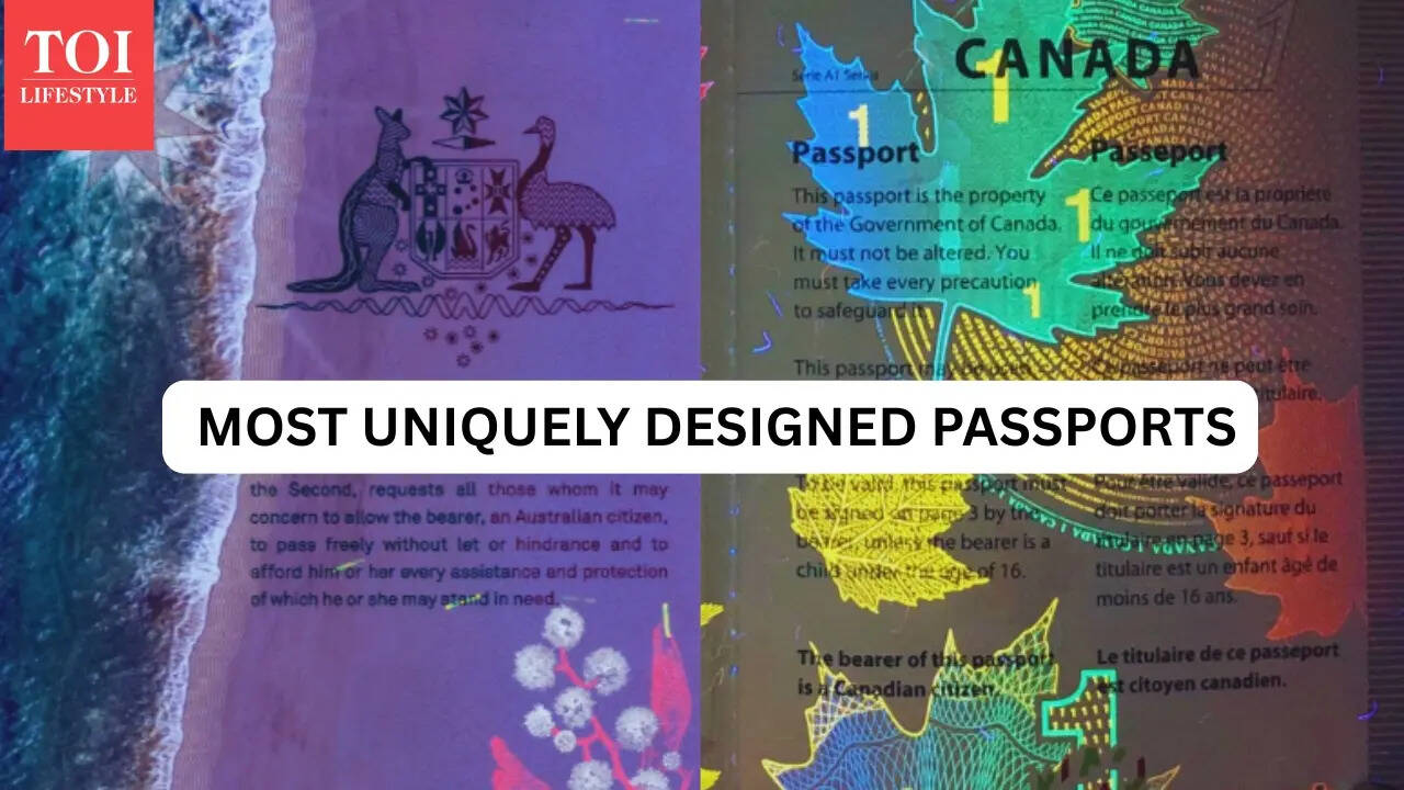 8 most uniquely designed passports in the world