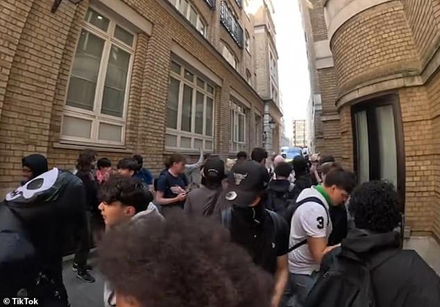 TikTokers mob Scientology buildings as viral 'speed run' comes to UK ...