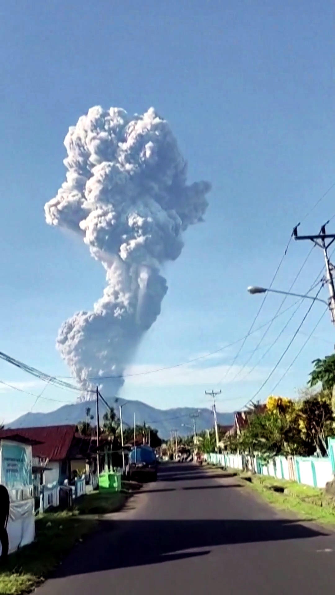 Volcano in Indonesia
