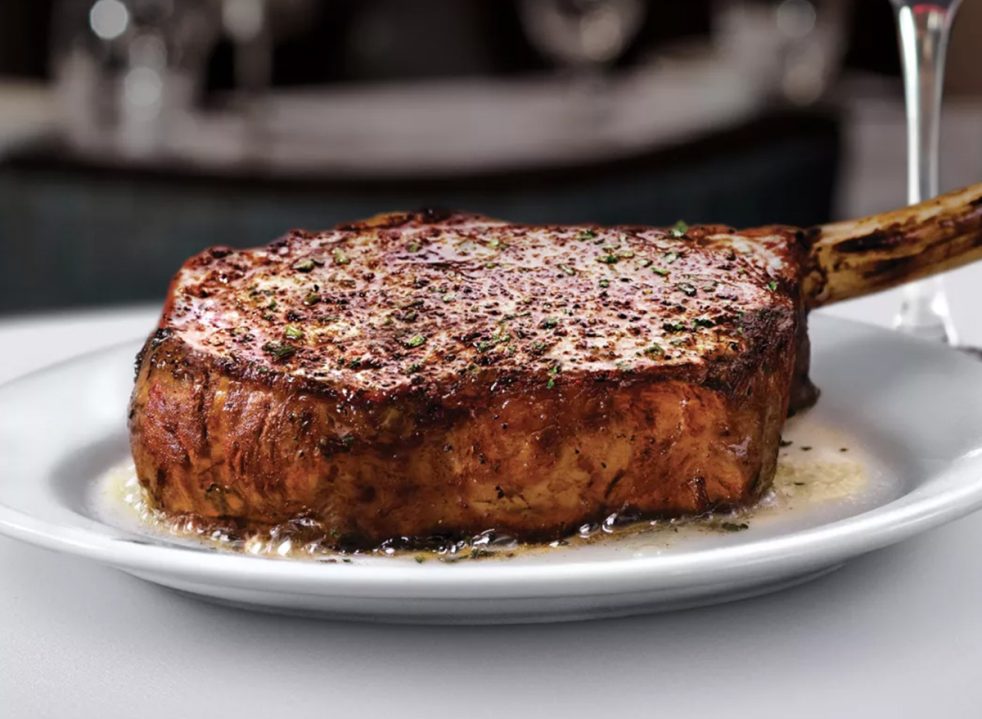 6 steakhouse chains serving the best cowboy cut steaks