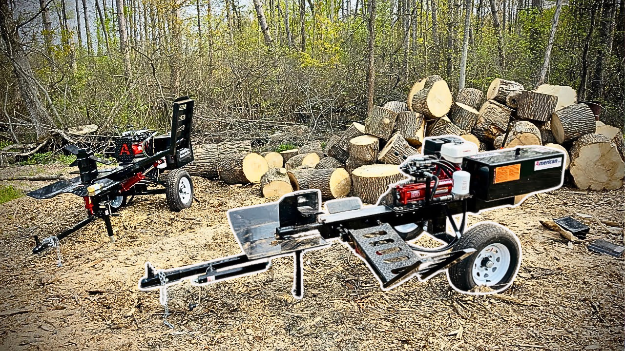 Swapping firewood splitters: big machine upgrade