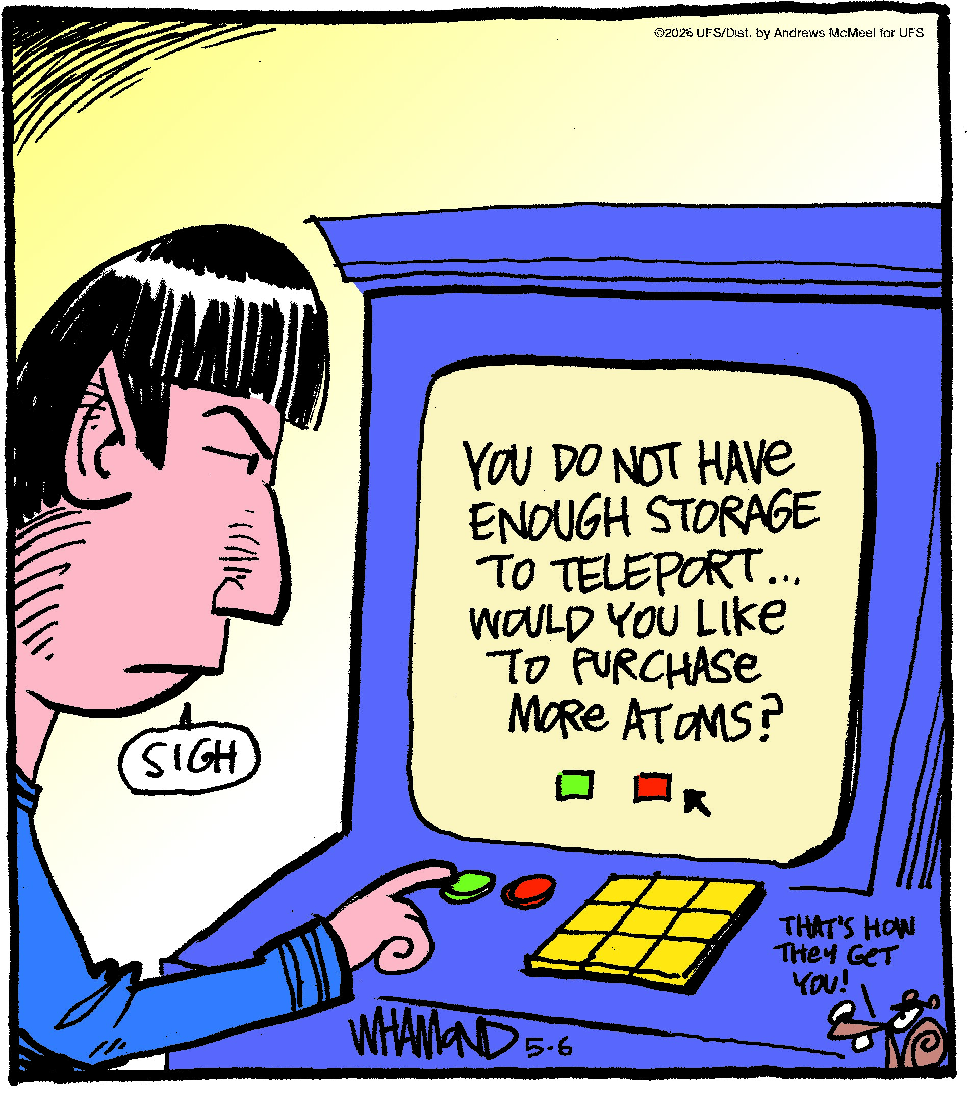 Reality check by Dave Whamond