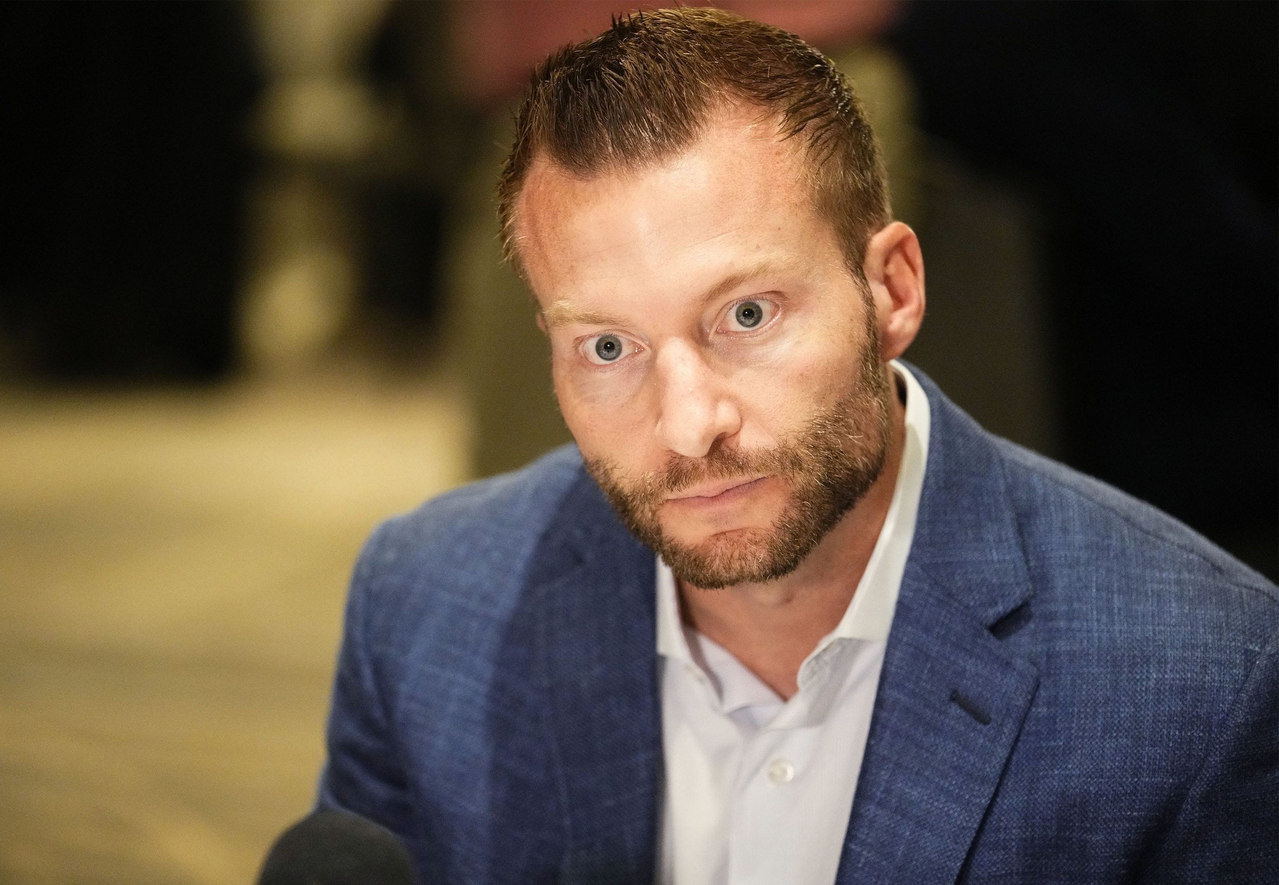 Sean McVay had 'little argument' before Rams selected Ty Simpson in ...