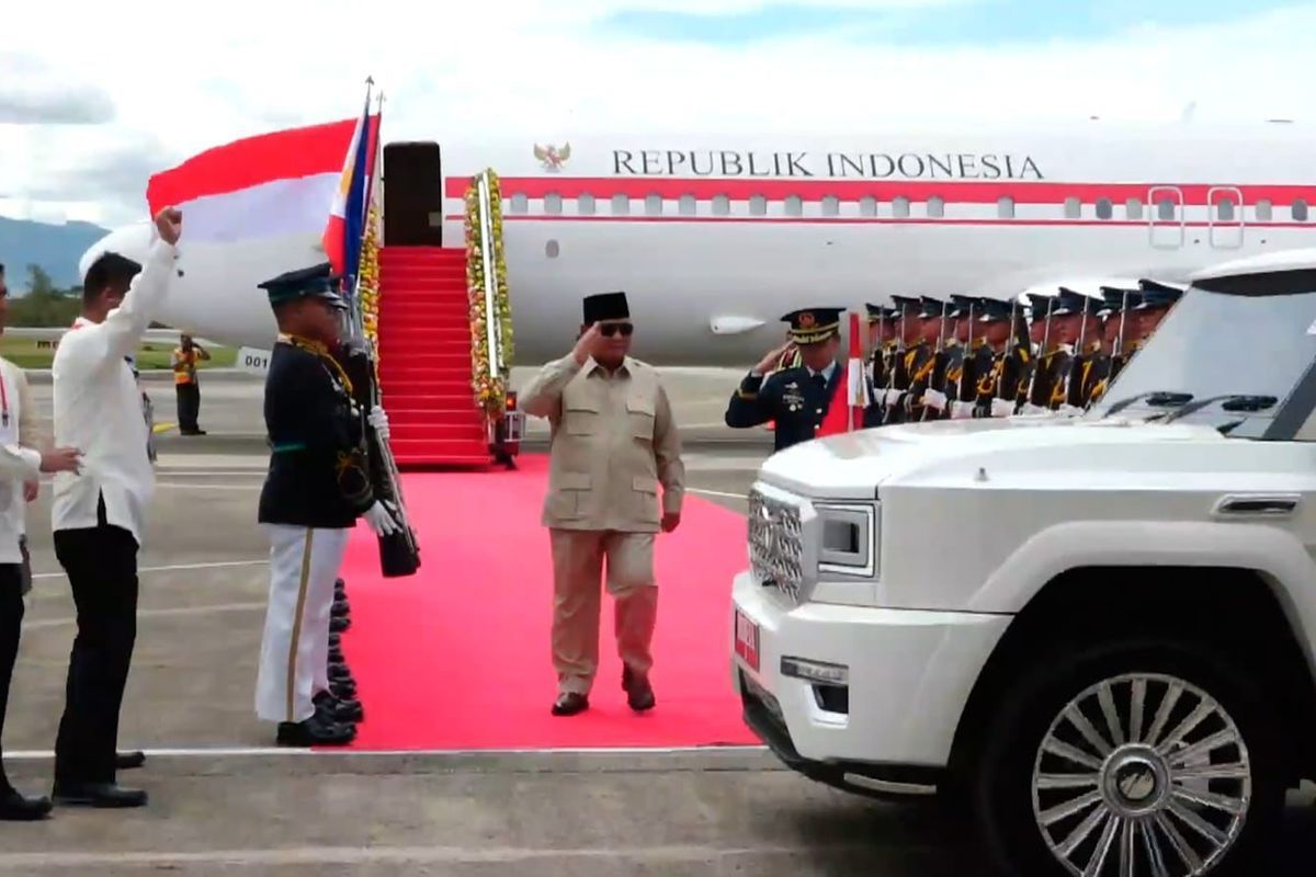 Maung MV3 Garuda limousine ke luar negeri, dibawa Prabowo hadiri KTT ke ...