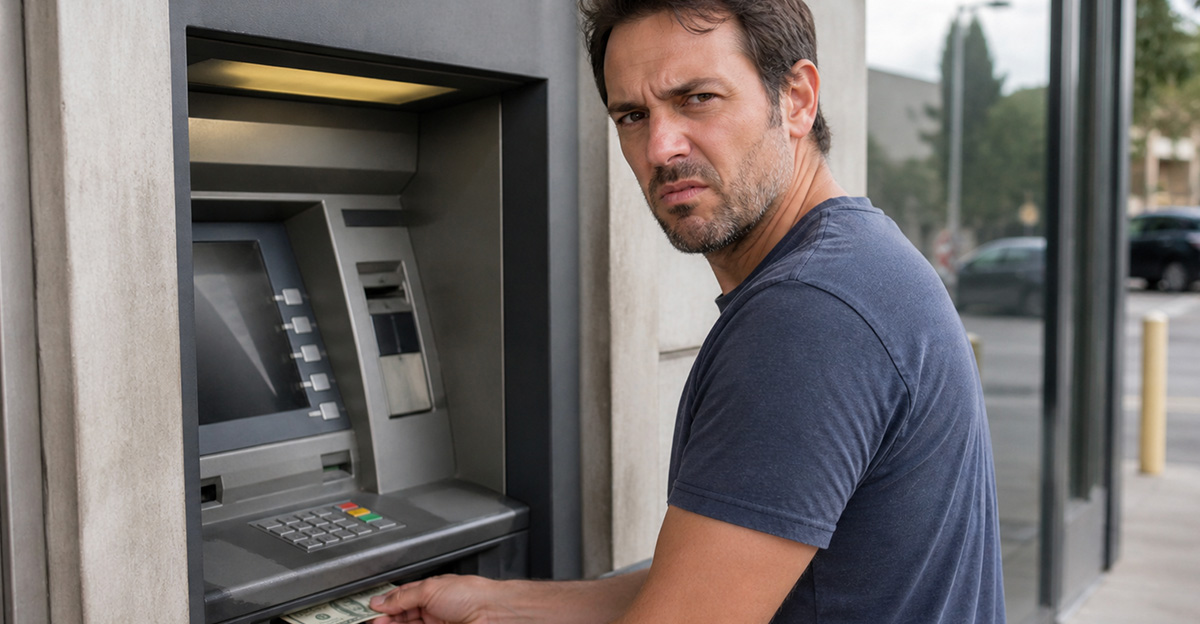 I just went to withdraw $500 in cash from an ATM. I also paid a $5.00 ...