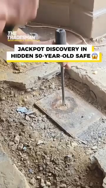 Jackpot discovery in hidden 50-year-old safe