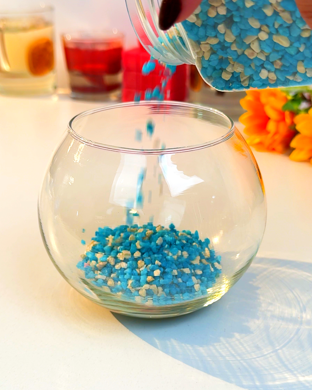 Bring the sea home with candle art🪸🕯️