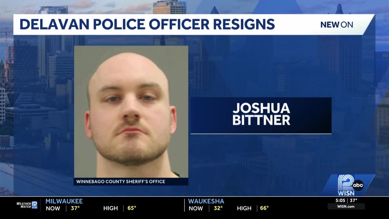 Delavan police officer charged with stalking resigns from force