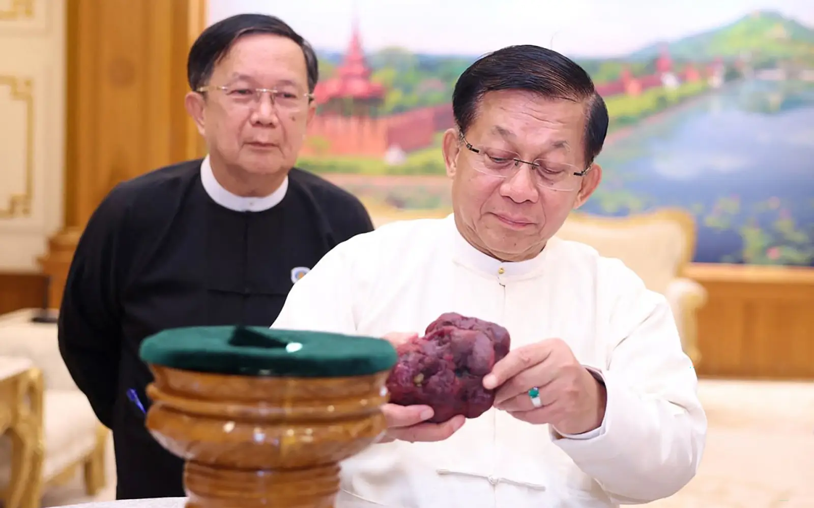 Myanmar discovers massive 11,000-carat ruby