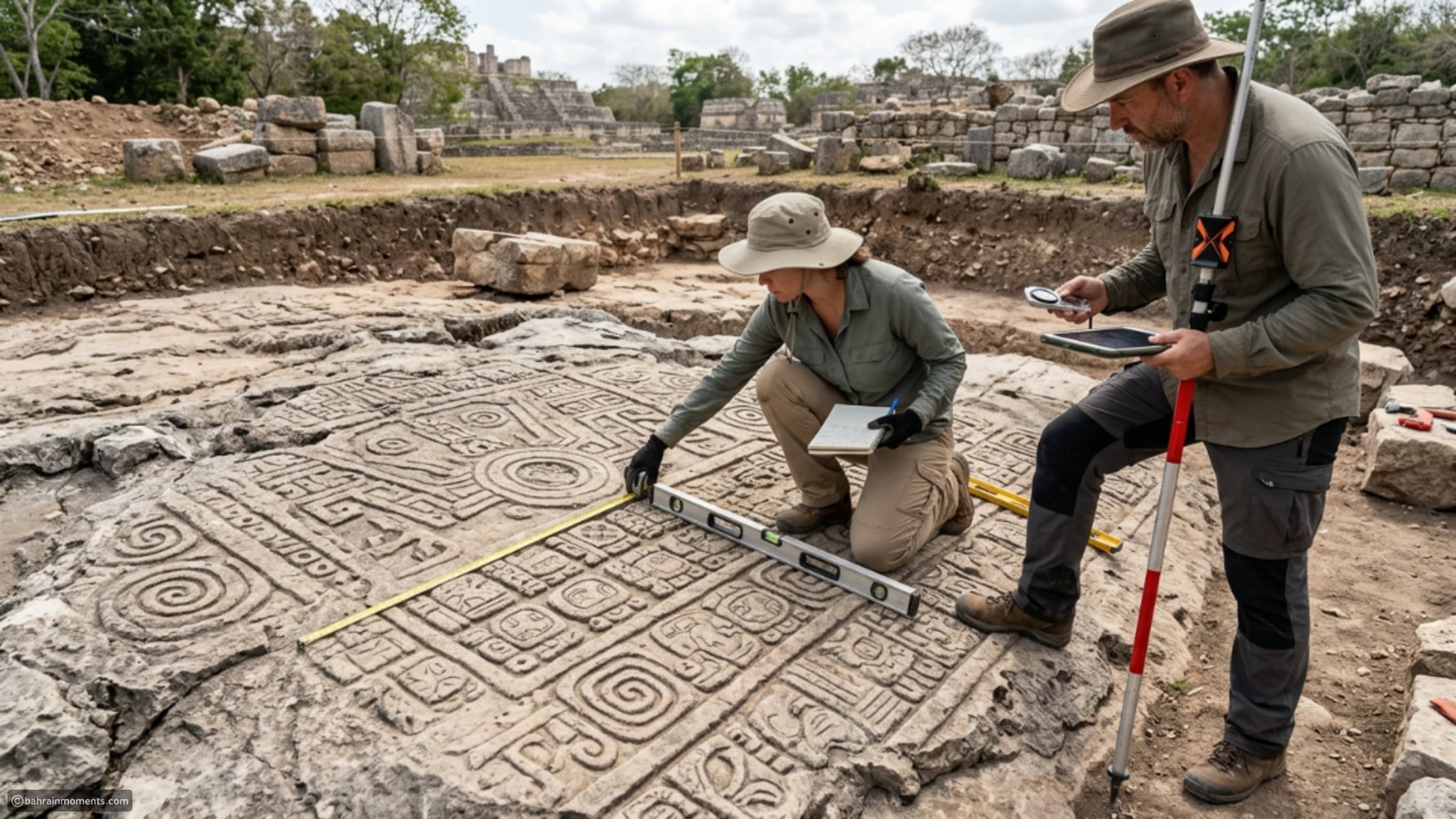 Archaeologists found an ancient Maya map of the universe carved into ...