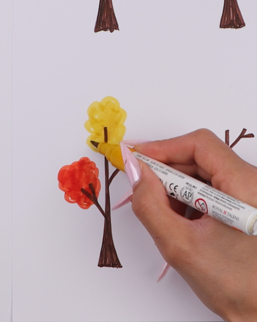 Master tree types with every brushstroke🌲🖌️
