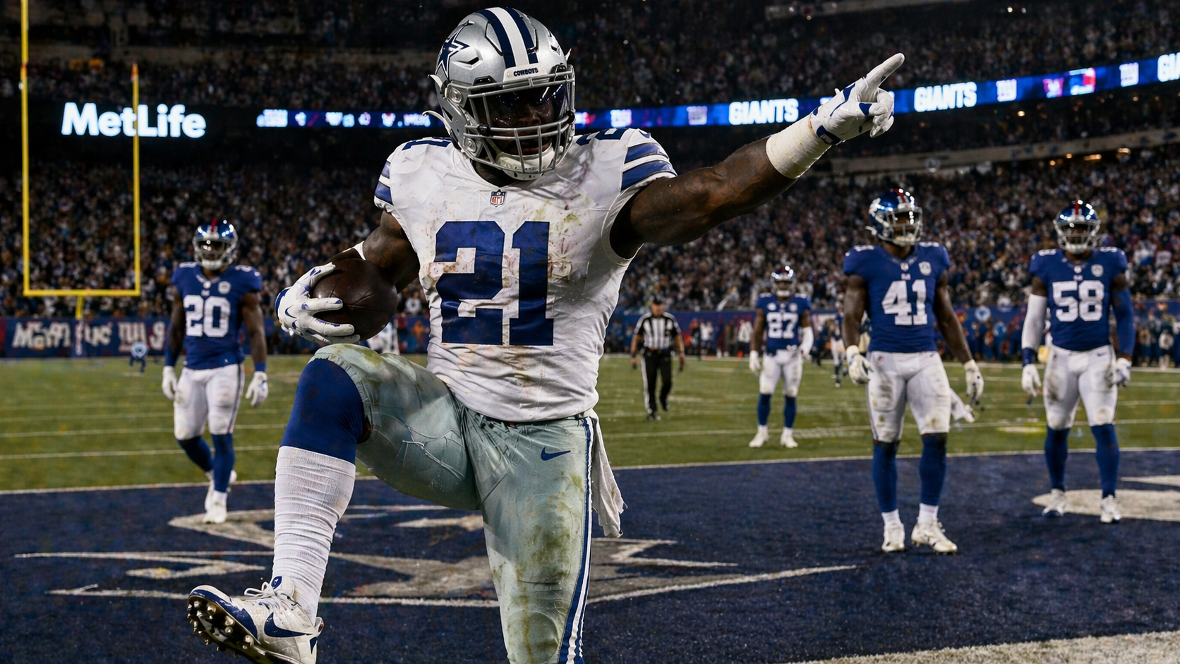 A black cat stole Monday Night Football and humiliated the Giants