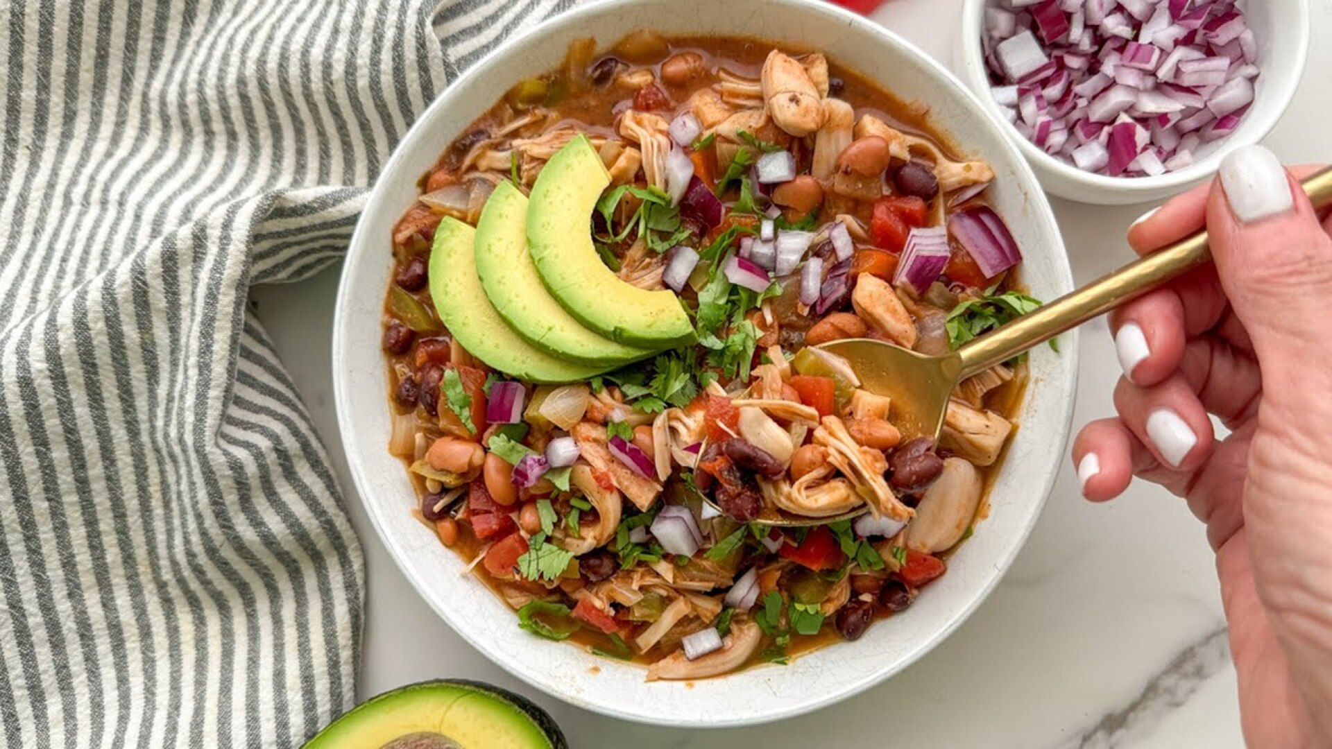 Smoky jackfruit chili recipe