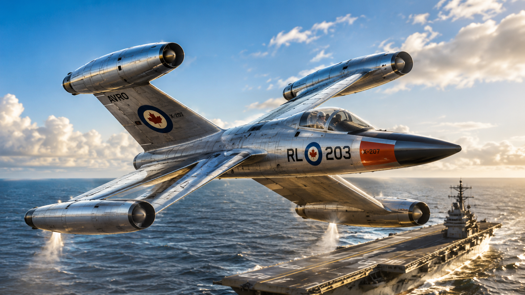 Canada’s real-life X-Wing fighter - the Avro jet that was too wild to work