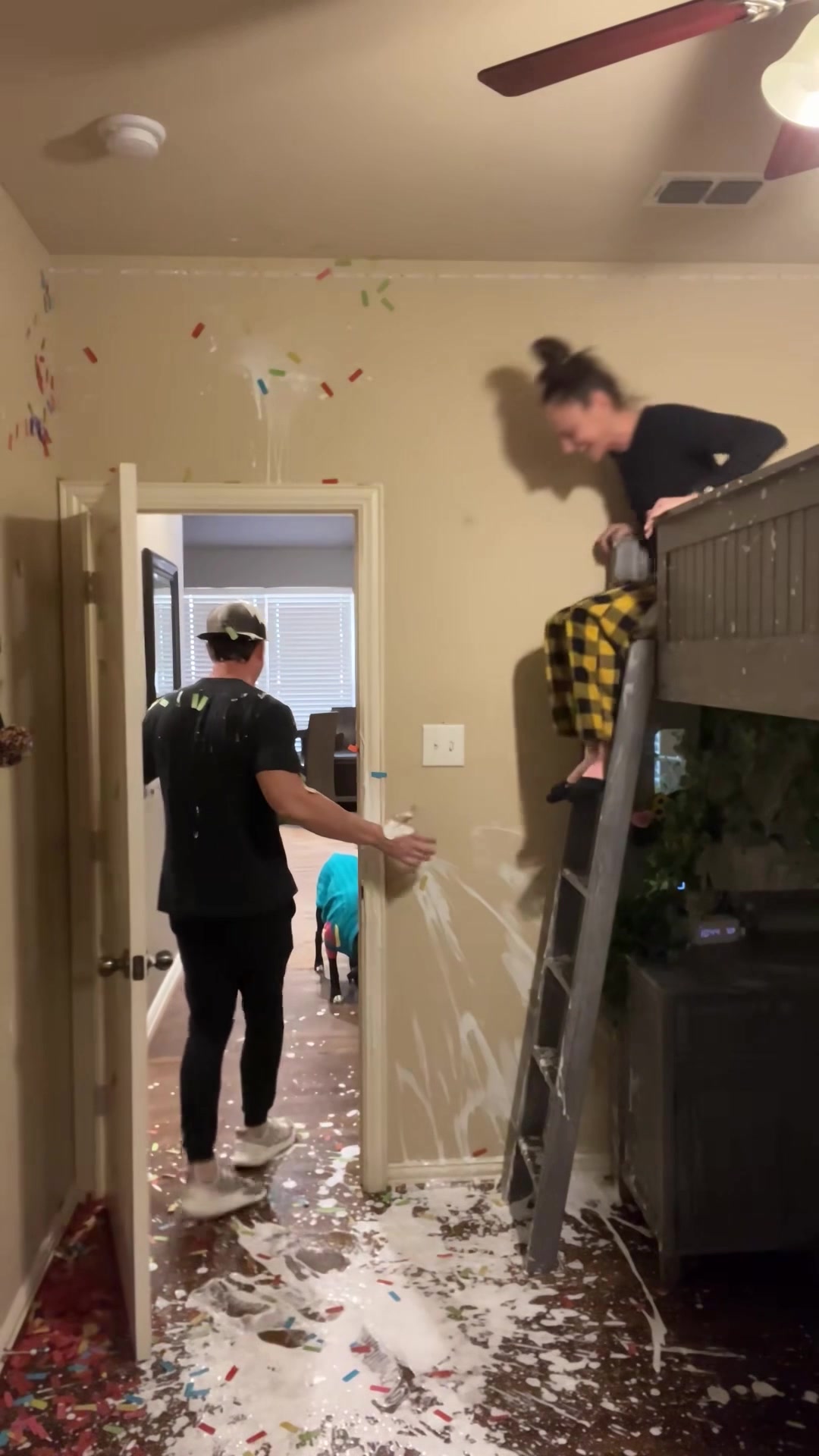 Perfect timing with balloons