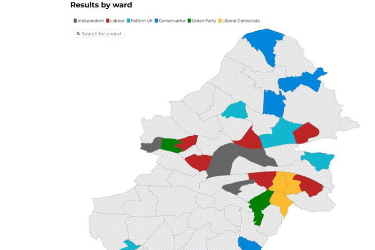 Birmingham local election results map so far - see how your area voted