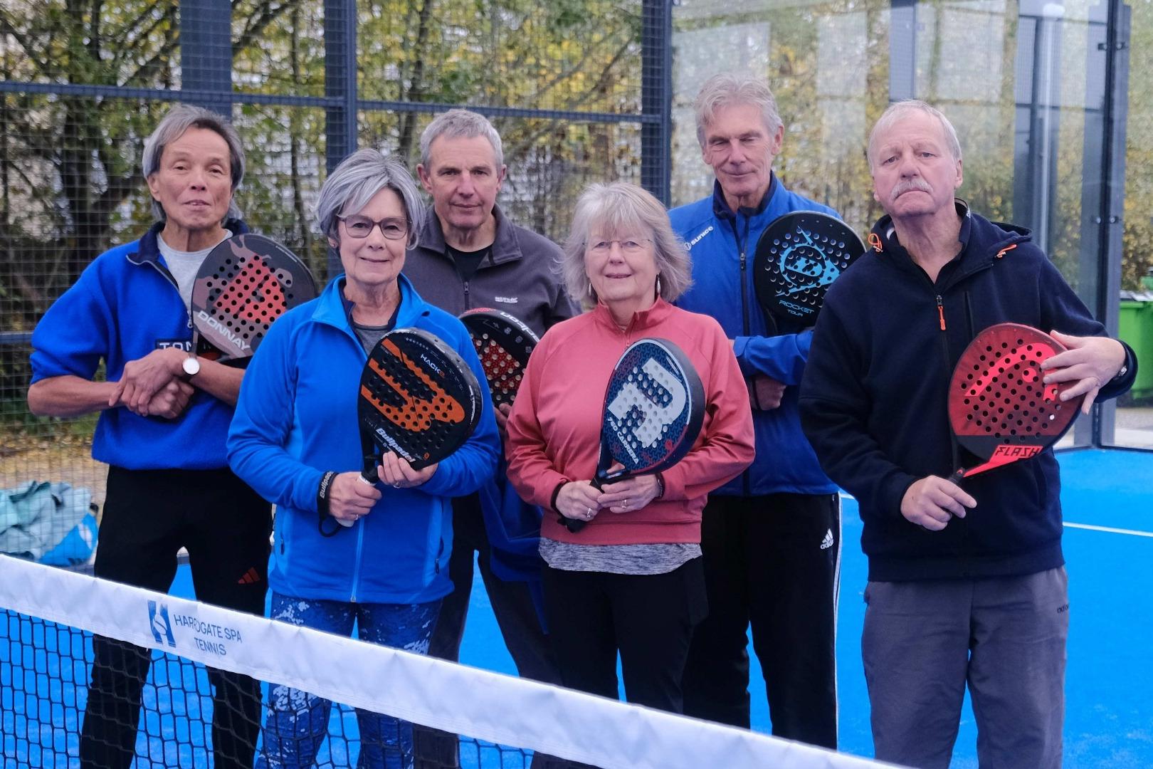 Harrogate's 'remarkable' padel team with Parkinson’s will fly the flag ...