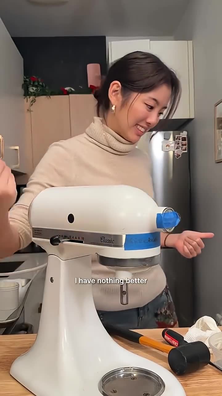 Stand mixer repair attempt with questionable success