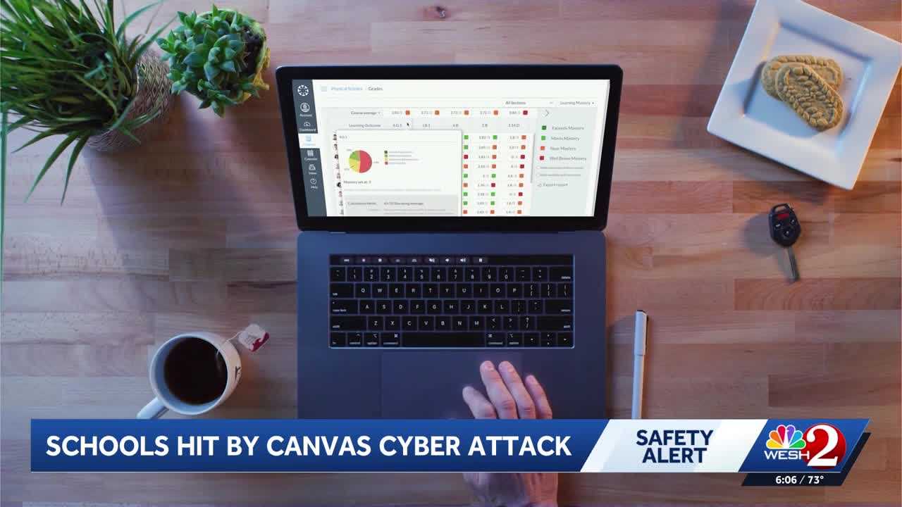 Cyberattack disrupts Canvas learning platform across Central Florida ...