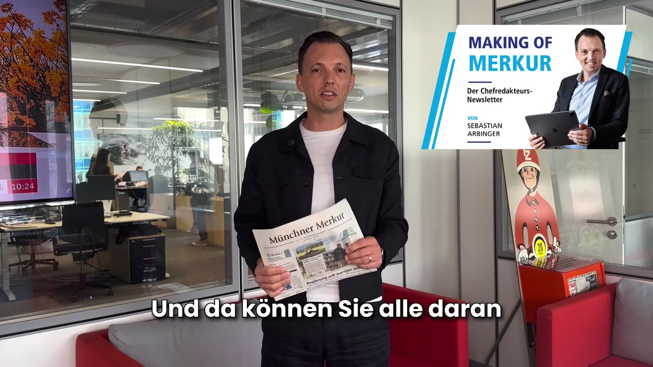 Merkur und tz-Chefredakteur Sebastian Arbinger Chefredakteur im ...