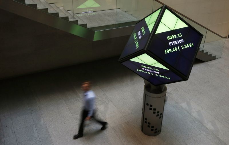 London's FTSE 100 logs third weekly loss amid doubts over Middle East ...